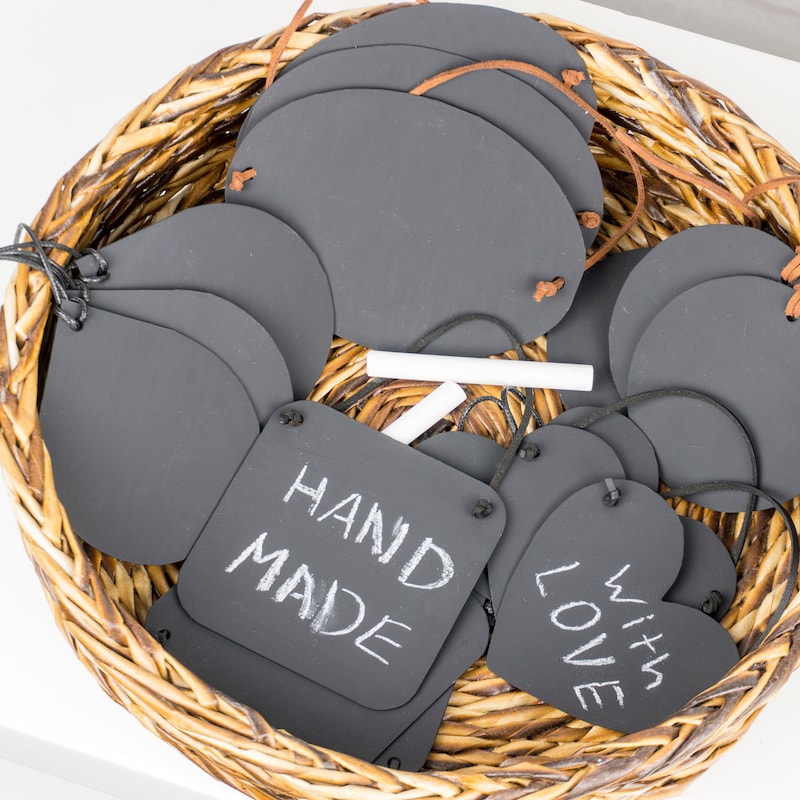 Chalkboard Tags - Etsy