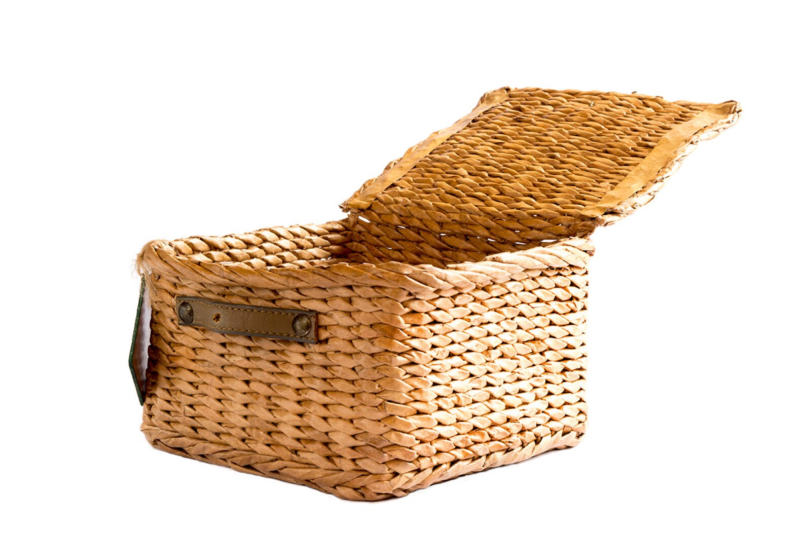 Jewelry Storage Box Wicker Small Square Storage Lidded - Etsy