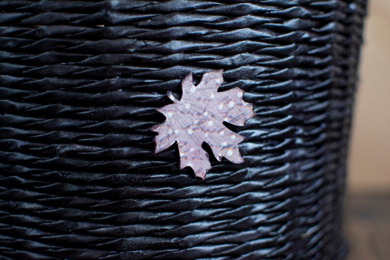 Black Round Wicker Storage Basket for Kitchen Display Basket | Etsy