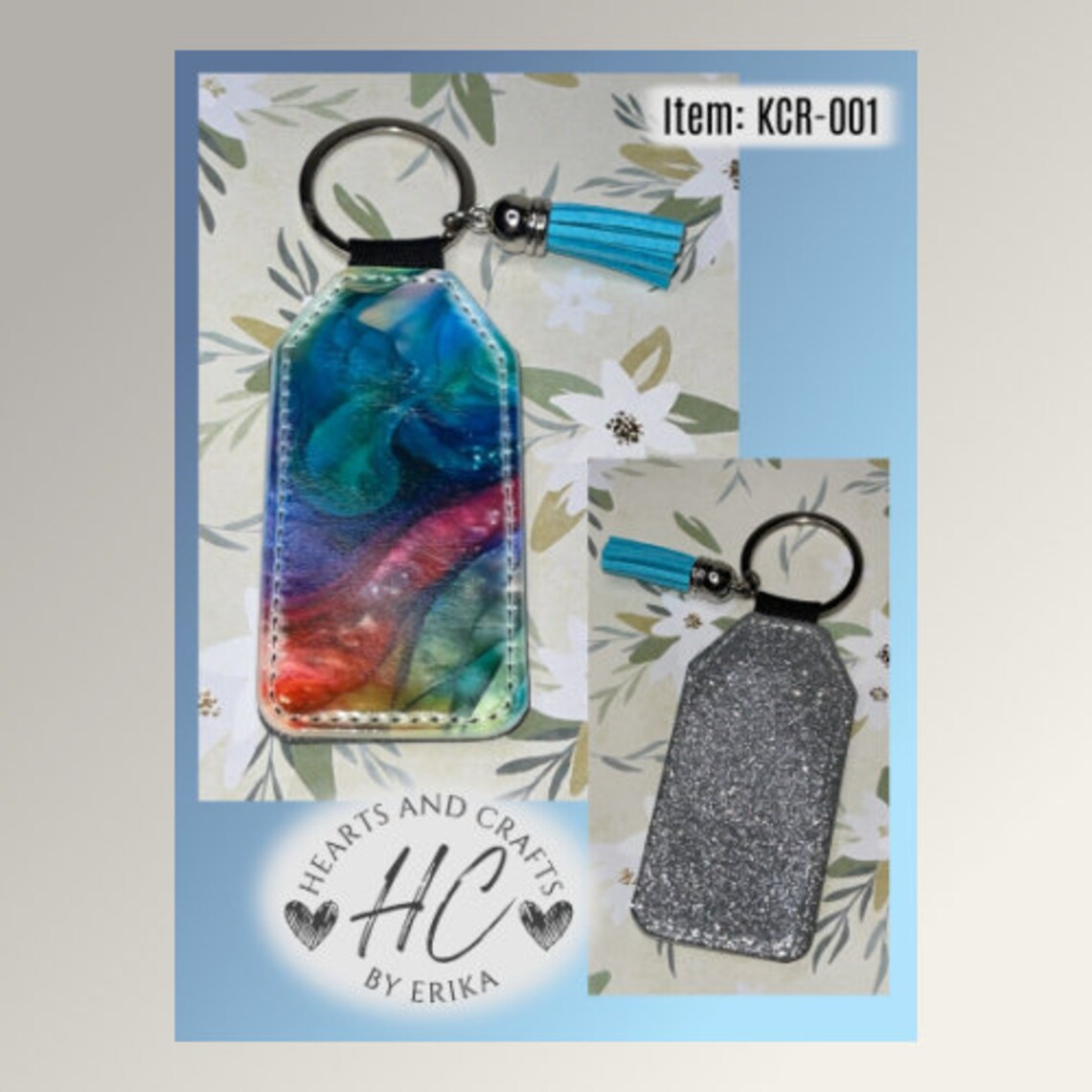 Rectangle Keychain - Etsy