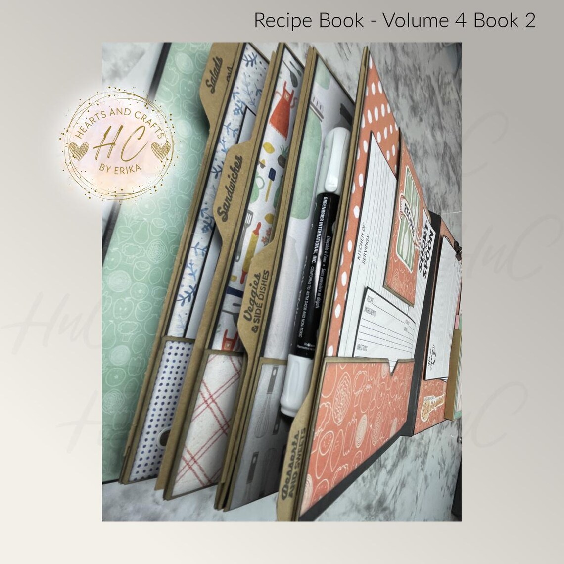 Handcrafted Recipe Book - Volume 4-02 - Etsy