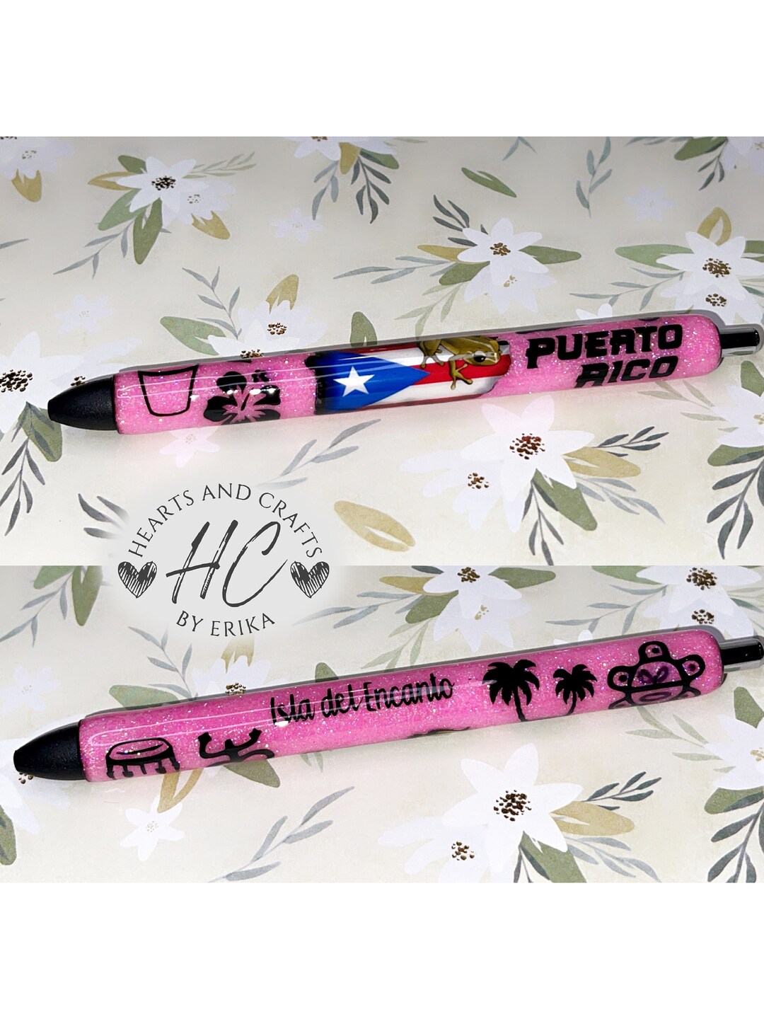 Puerto Rico (pink) - Paper Mate Inkjoy Gel Pen - Etsy