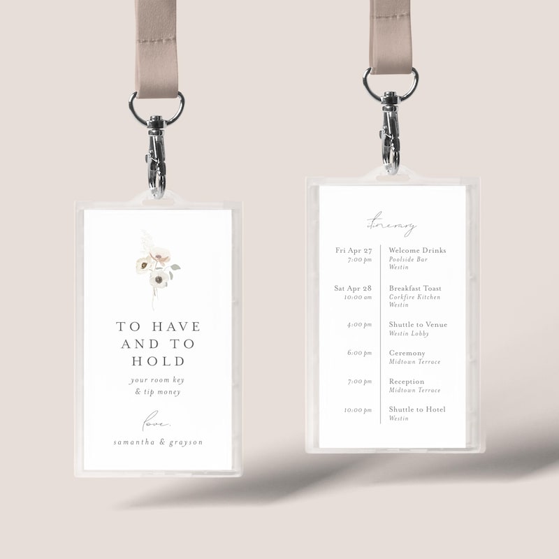 Hotel Key Card - Etsy