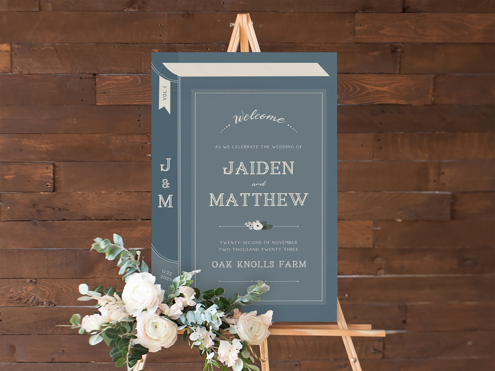 Wedding Welcome Sign Template Book Themed Welcome Sign | Etsy