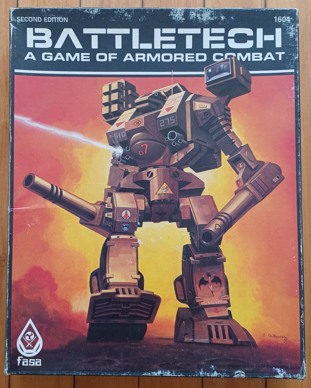 BATTLETECH Armored Combat Role Playing Game FASA 2nd Edition 1604 - Etsy