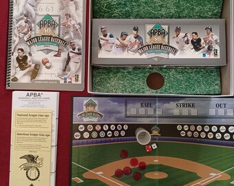 Apba Baseball Game - Etsy