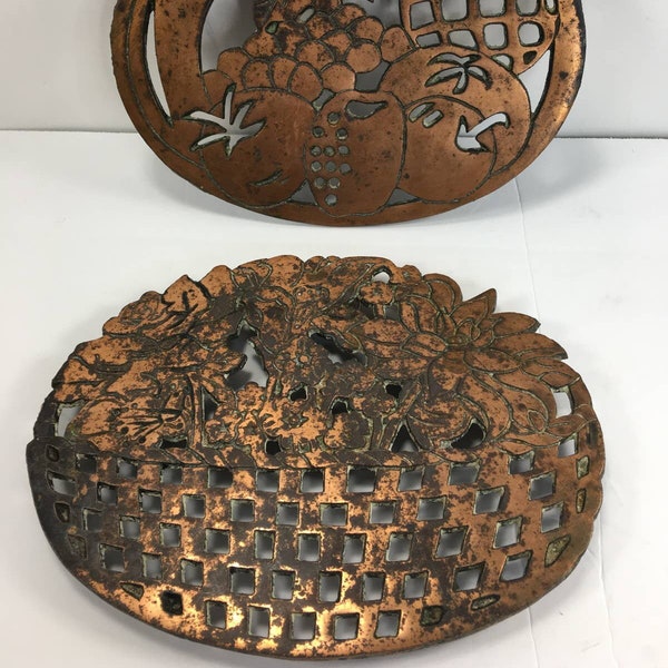 Copper Trivet - Etsy