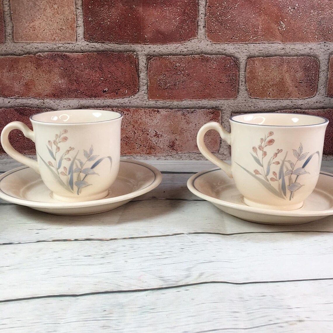 Set of 2 Vintage Noritake Keltcraft Ireland Cups & Saucers Kilkee ...
