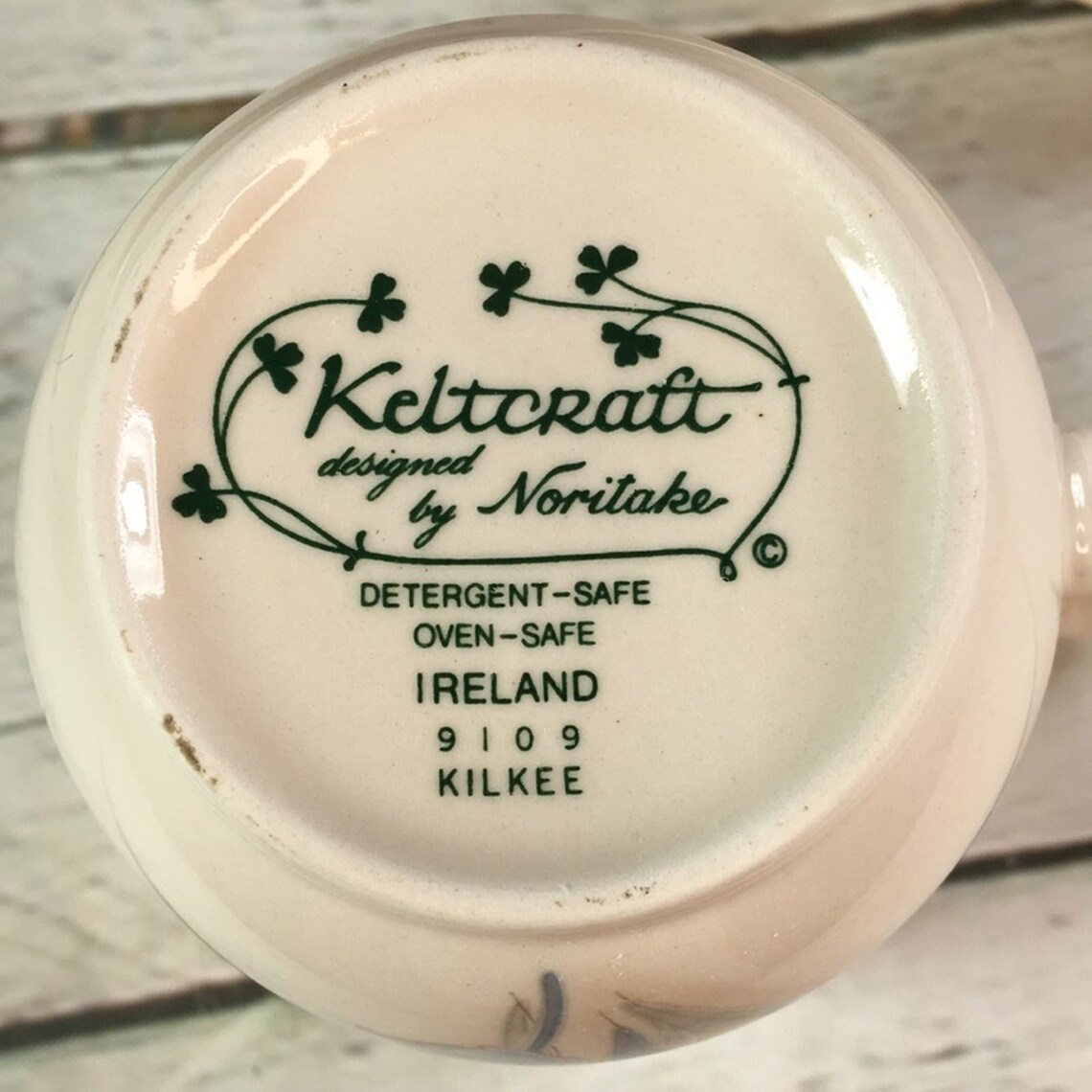 Set of 2 Vintage Noritake Keltcraft Ireland Cups & Saucers Kilkee ...