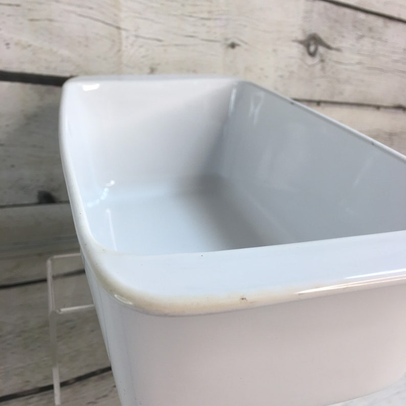 Corning Ware Vintage CORNFLOWER BLUE 2 Quart Meat Loaf Bread Pan Oblong ...
