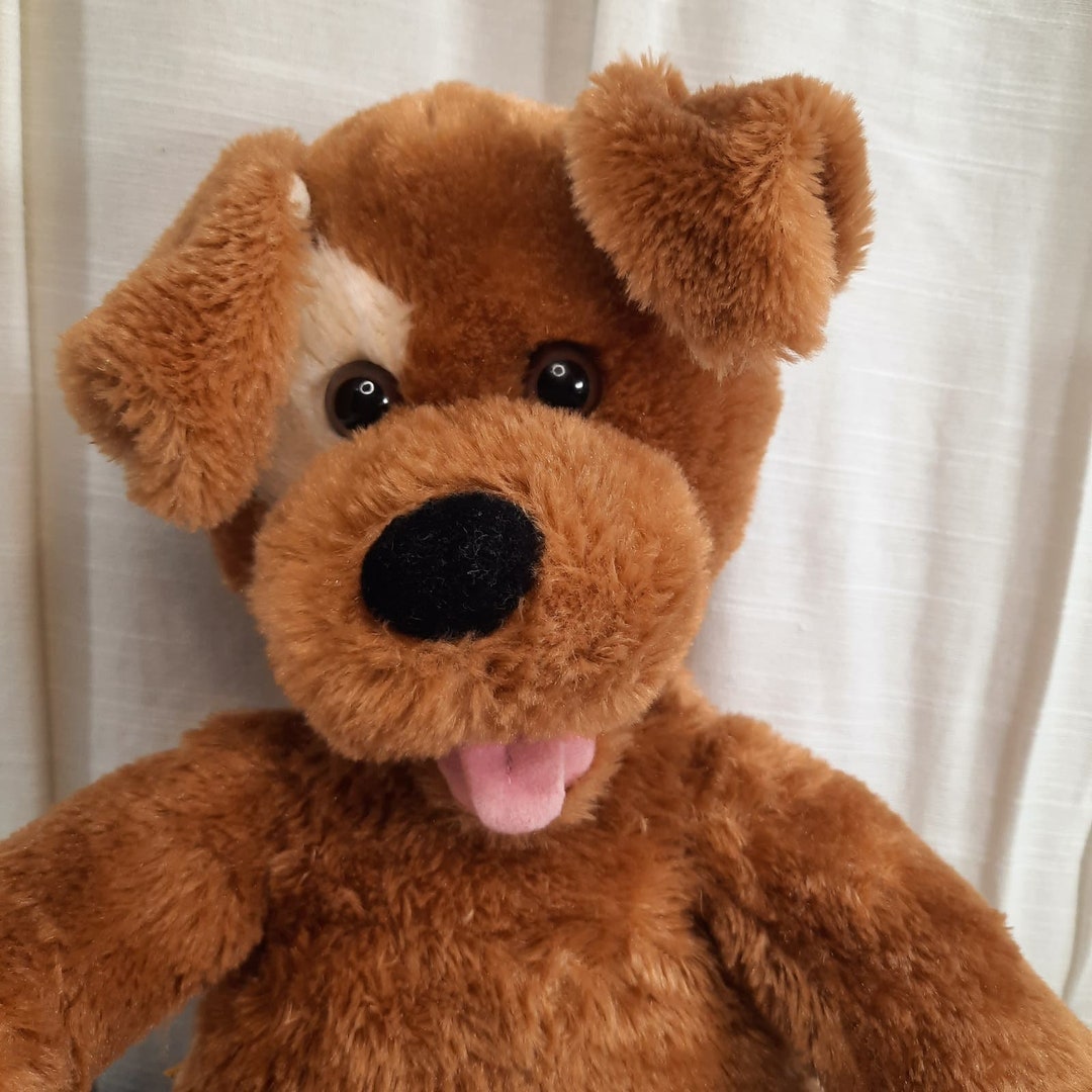 Build-a-bear Workshop Vintage Brown Floppy Eared Puppy Dog Plush ...