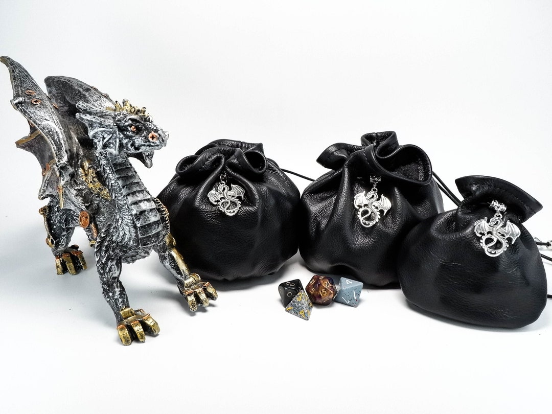 Dungeons and Dragons Bag of Holding Leather Drawstring Pouch With ...