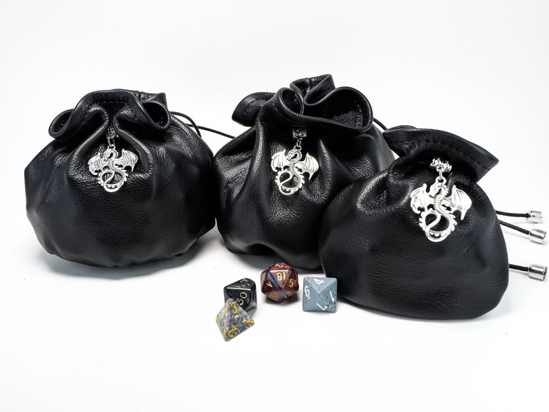 Dungeons and Dragons Bag of Holding Leather Drawstring Pouch | Etsy