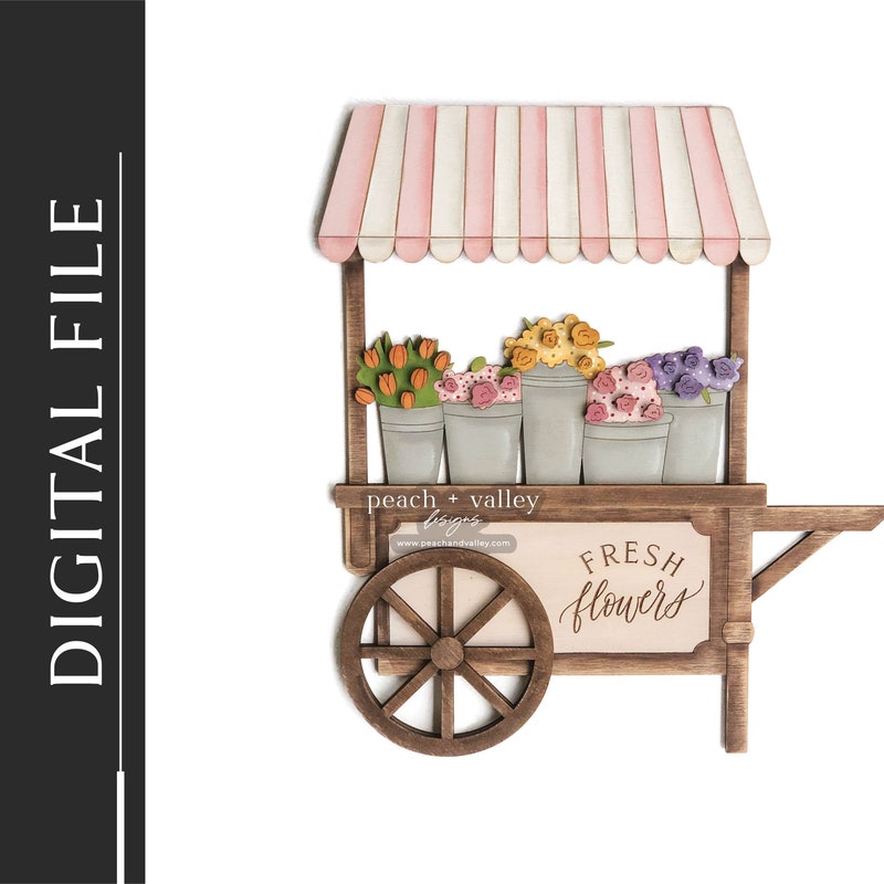 Flower Cart - Etsy