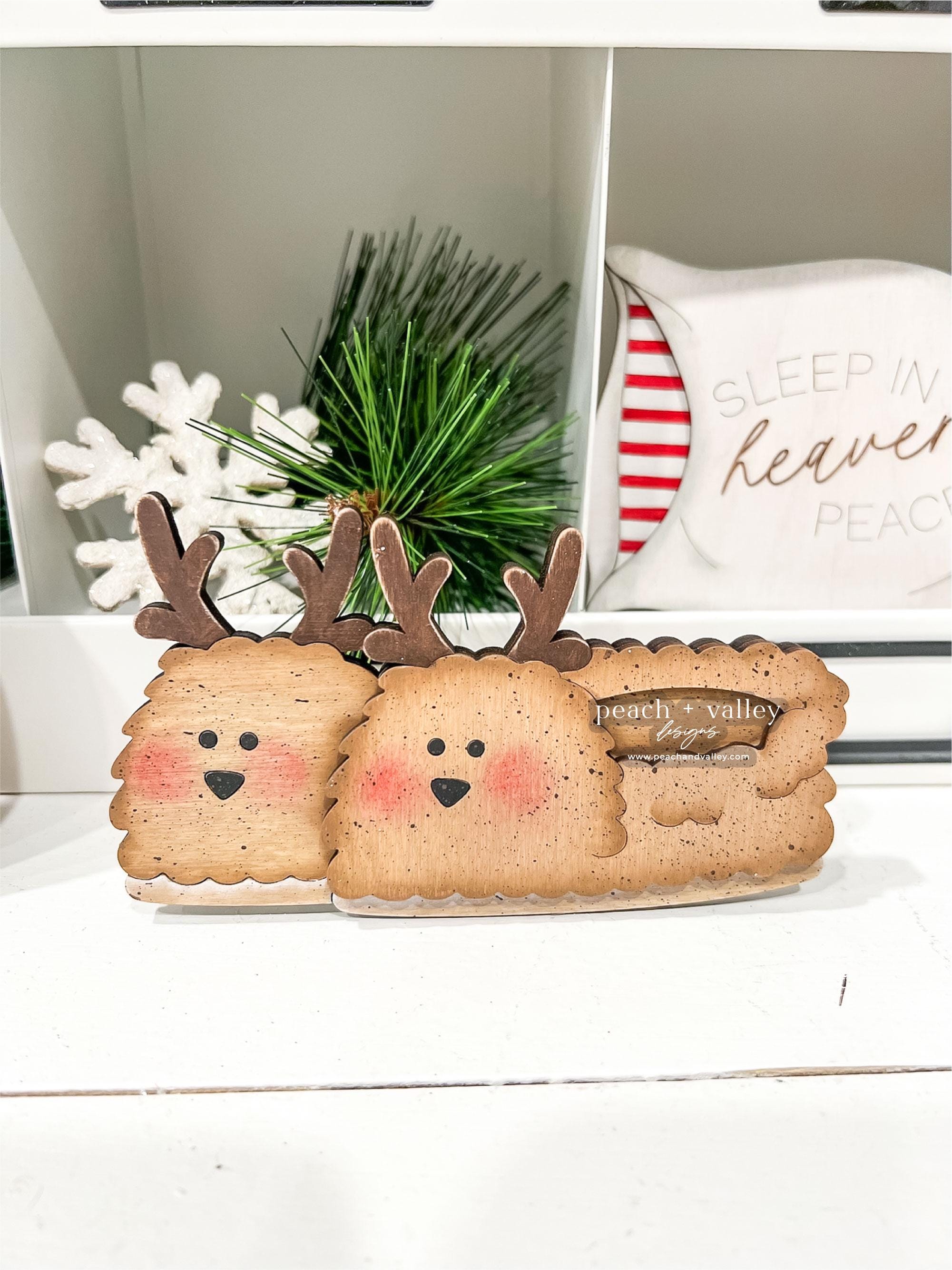 Milk and Cookies Laser Cut File, DIY Christmas Decor Laser Cutting ...