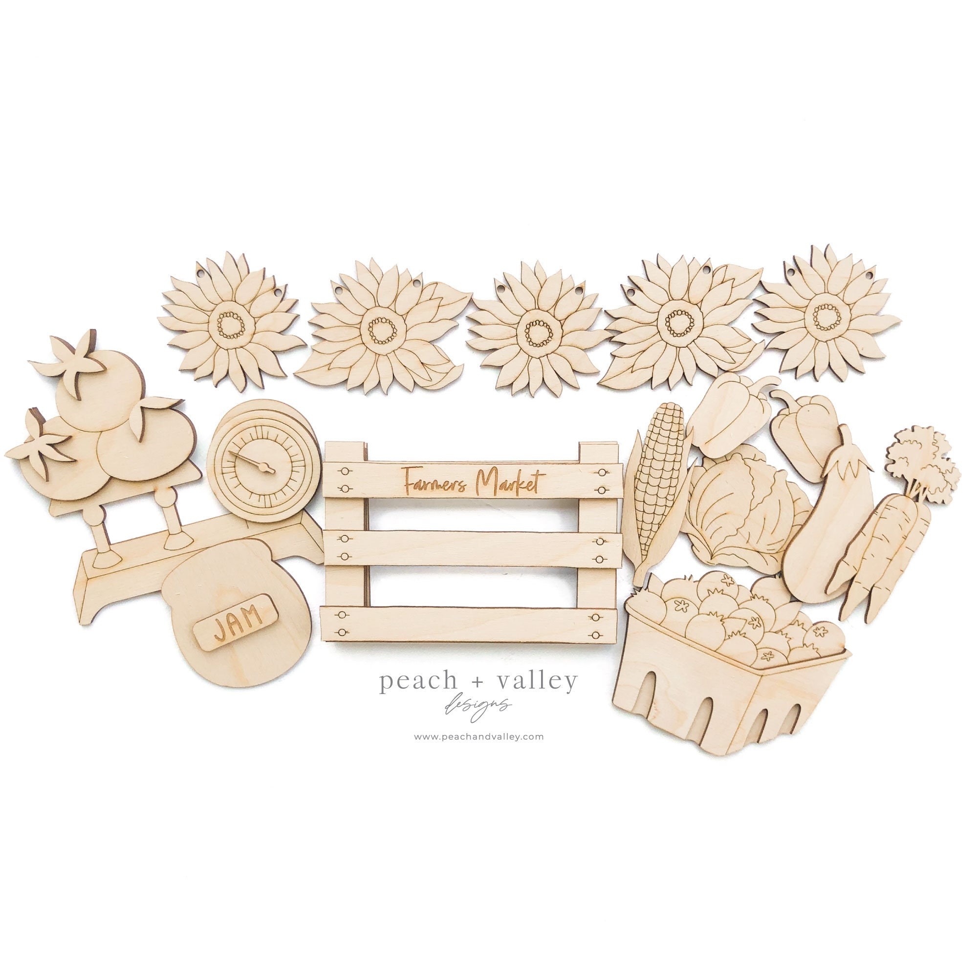 Farmers Market Laser Cut File, Market Vegetable Laser Cutting Design ...