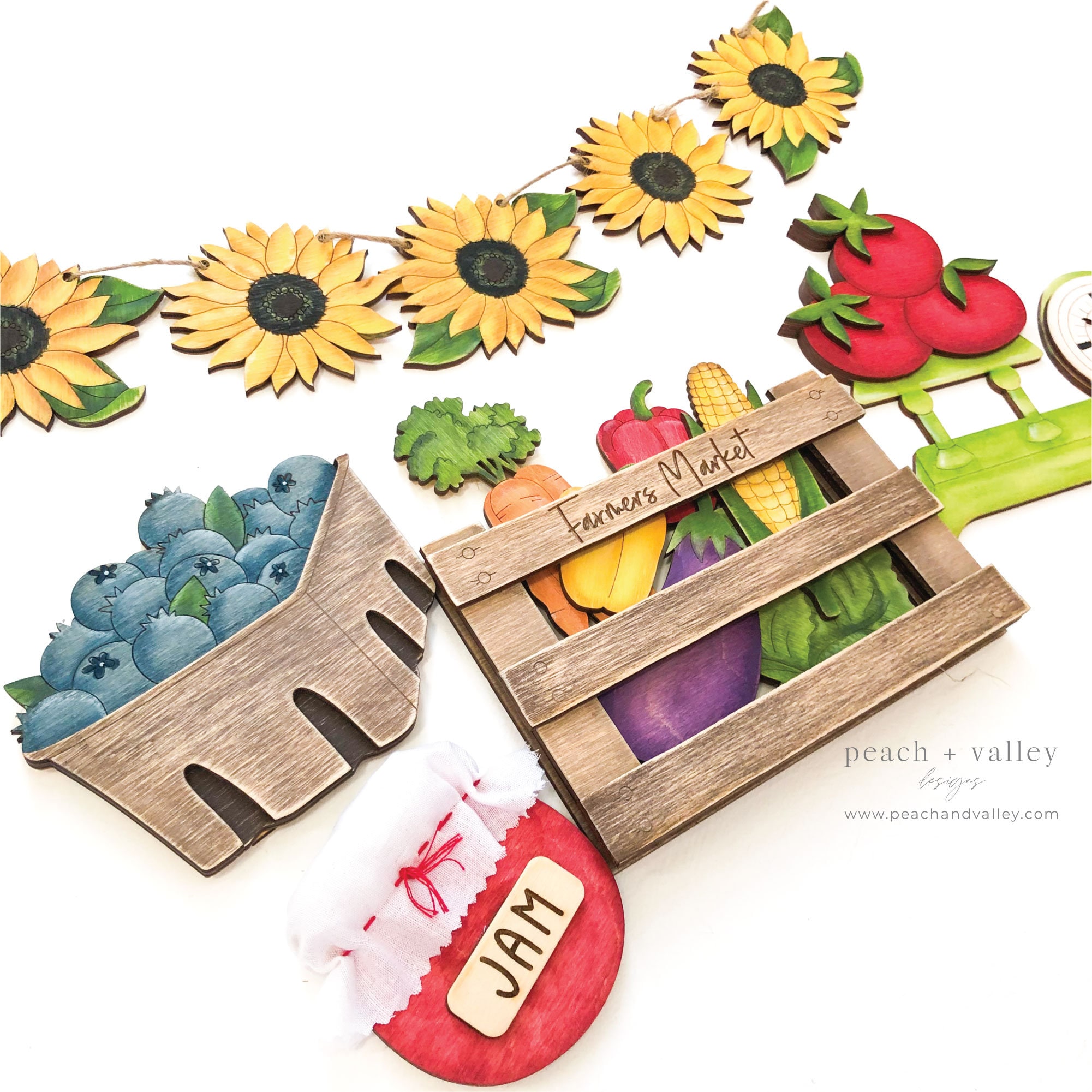 Farmers Market Laser Cut File, Market Vegetable Laser Cutting Design ...