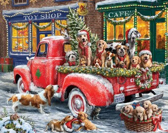 Christmas Wishes Santa's List Fabric Panel by Riley Blake Designs ...