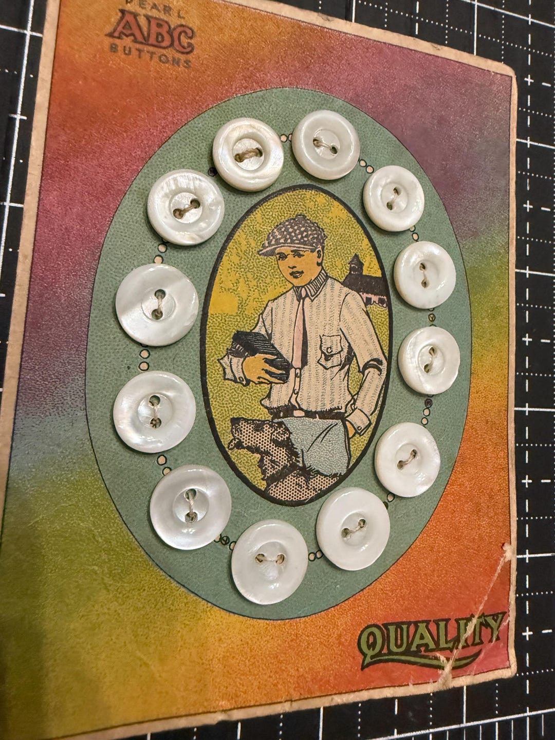1940’s or 1950’s Baseball Pearl Buttons/ Brand ABC/12 Pearl - Etsy