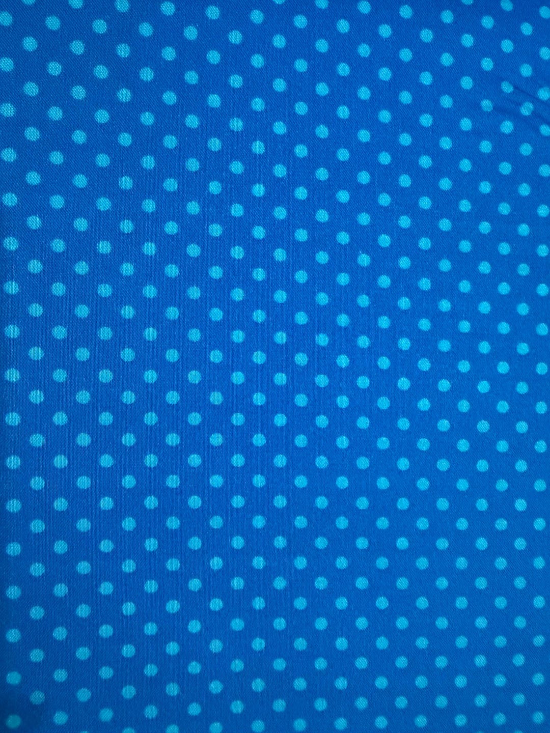 Alphabet - Alpha Dots Turquoise Dots on Blue Background by Michael ...