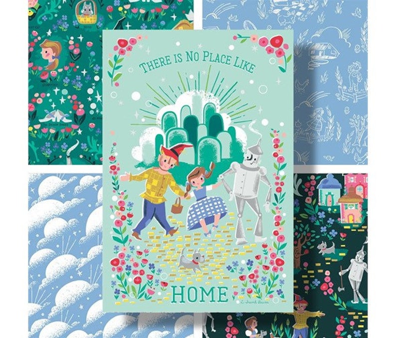 Dorothys Journey by Jill Howarth for Riley Blake Designs | Etsy
