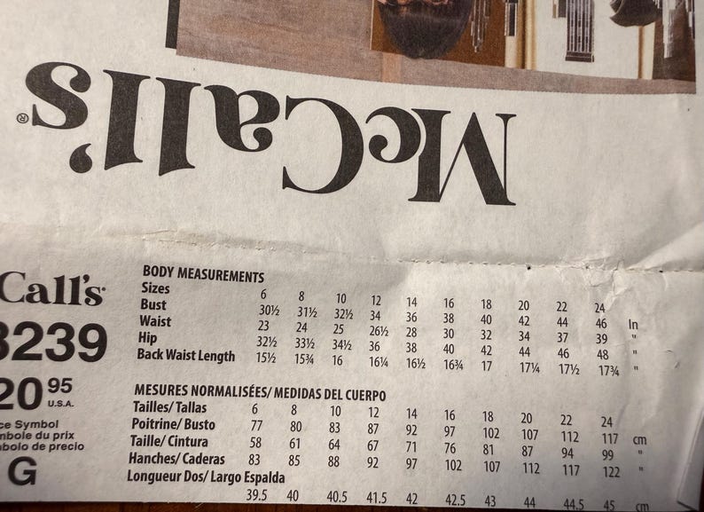 Mccalls Misses Dress Sewing Pattern #M8239/ Size 6,8,10,12,14/ New Factory Fold - Etsy UK