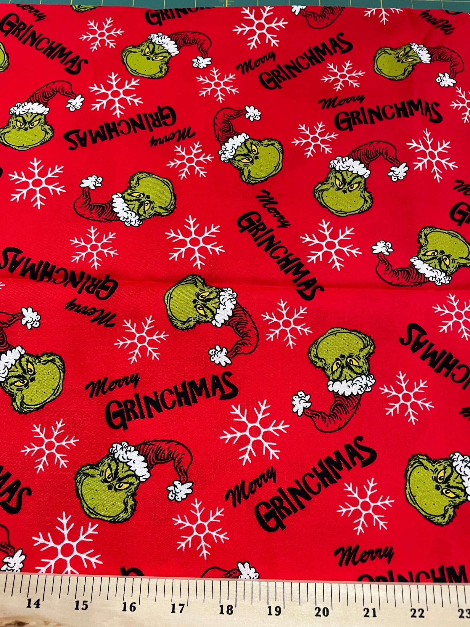 How the Grinch Stole Christmas Merry Grinchmas on a Red - Etsy
