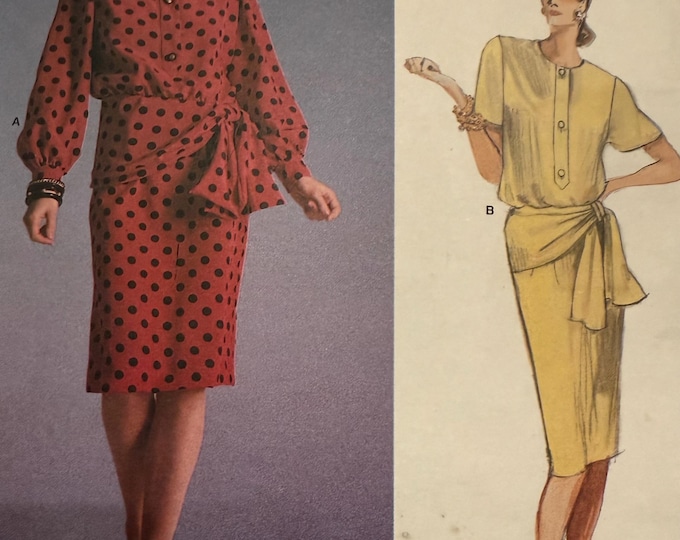 Givenchy Vogue Sewing Pattern # 1897 Misses Dress / Size 10/ Uncut - Etsy