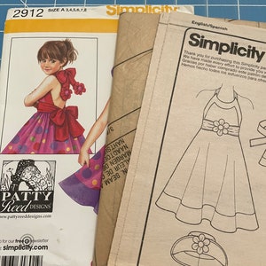 Simplicity Patty Reed Design Girls Sun Dress #2912 Sewing Pattern for ...