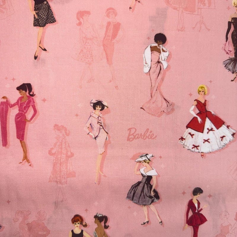 Barbie Fabric by the Yard - Etsy