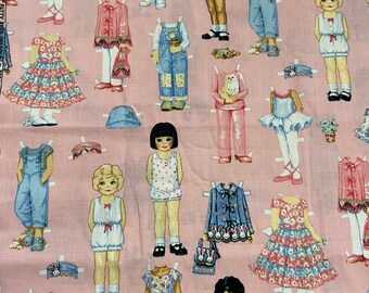 Fabric Paper Dolls | Etsy