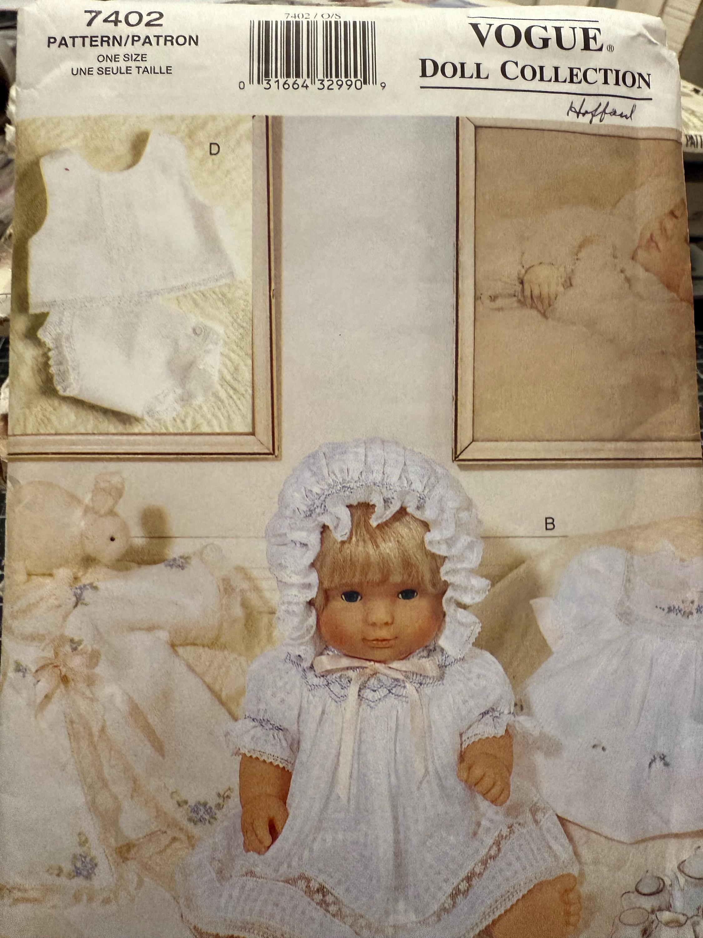 Vogue Doll Collection Sewing Pattern by Teresa Laymen Design #7402/doll ...