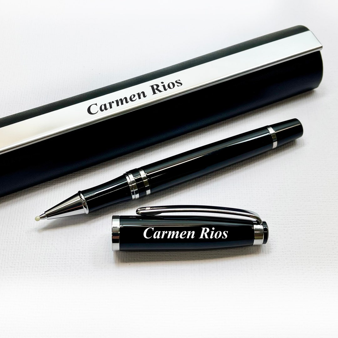 Pen Personalized Engraved Pens Gifts for Him, Bolt Action Pen ...