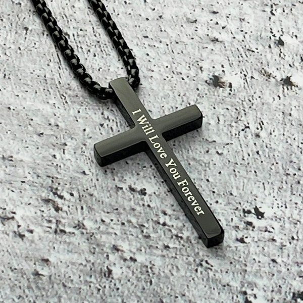Mens Cross Necklaces - Etsy