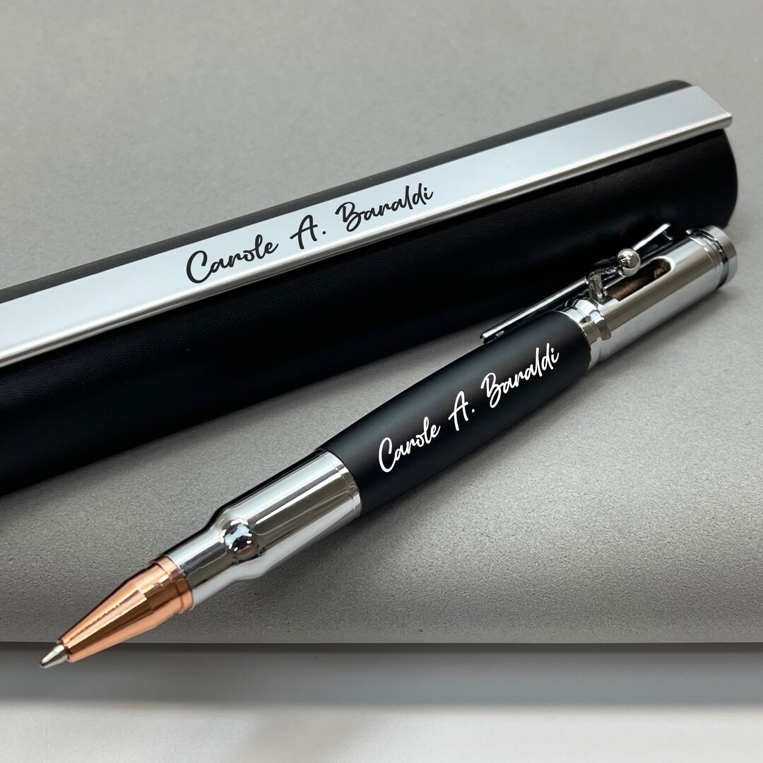 Personalized Bullet Pen, Custom Engraved Gift - Etsy