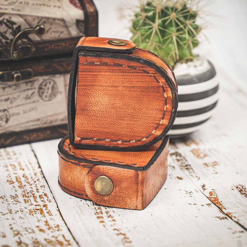 Leather Case for Compass Custom Leather Case for Engraved - Etsy