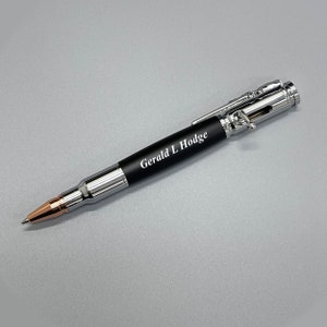 Custom Engraved Gun Bullet Pen Personalized Pen Blank Ink - Etsy