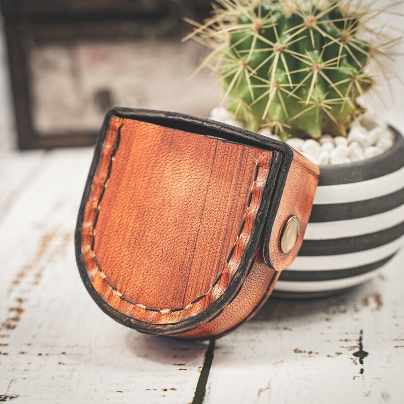 Leather Compass Case Personalized Engraved Option - Etsy