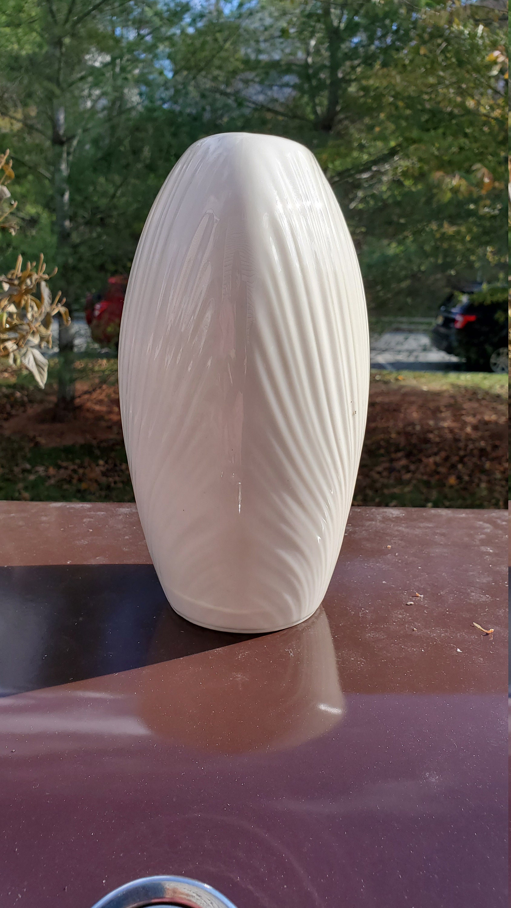 Lenox 8'' Mirage Vase Ivory Cream Lenox Mirage Vase | Etsy