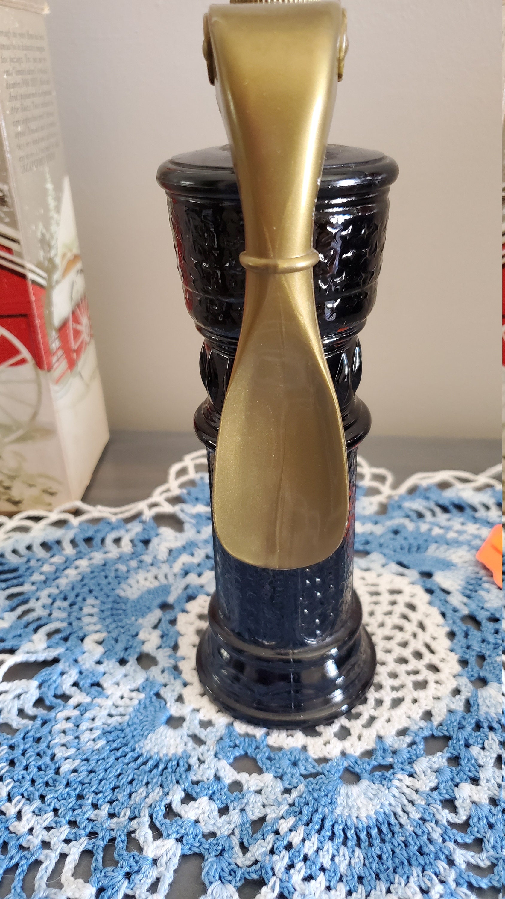Avon Pump Decanter With Detachable Shoehorn Windjammer After - Etsy