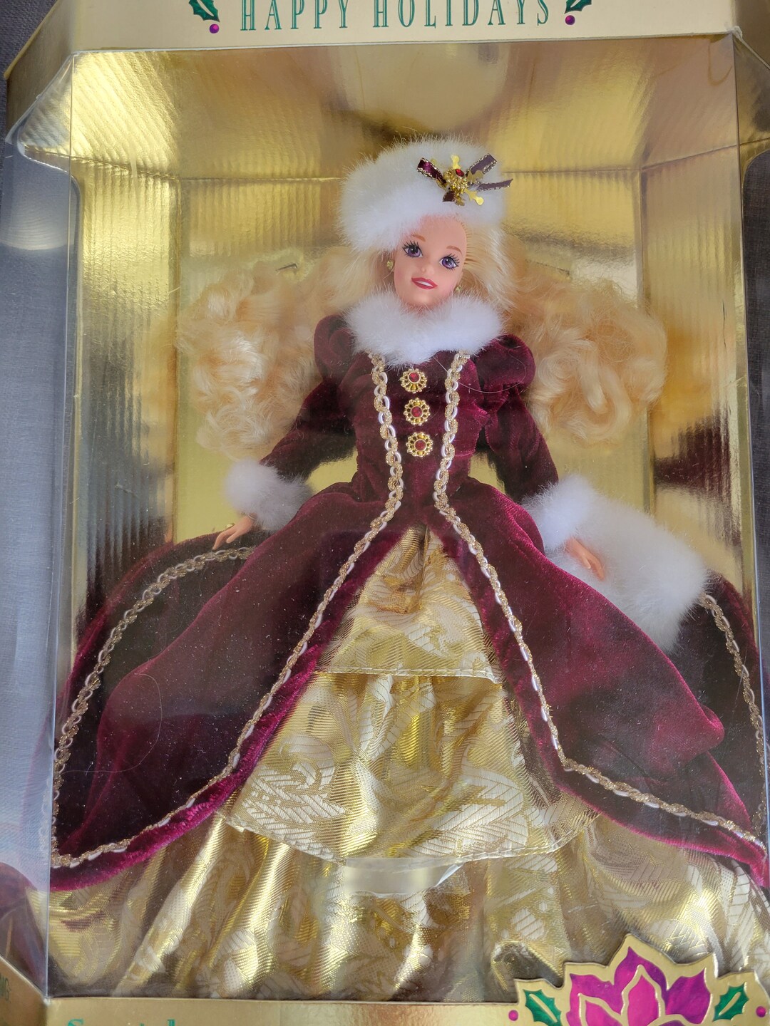 1996 Happy Holidays Barbie Doll, Special Edition in Original Box - Etsy