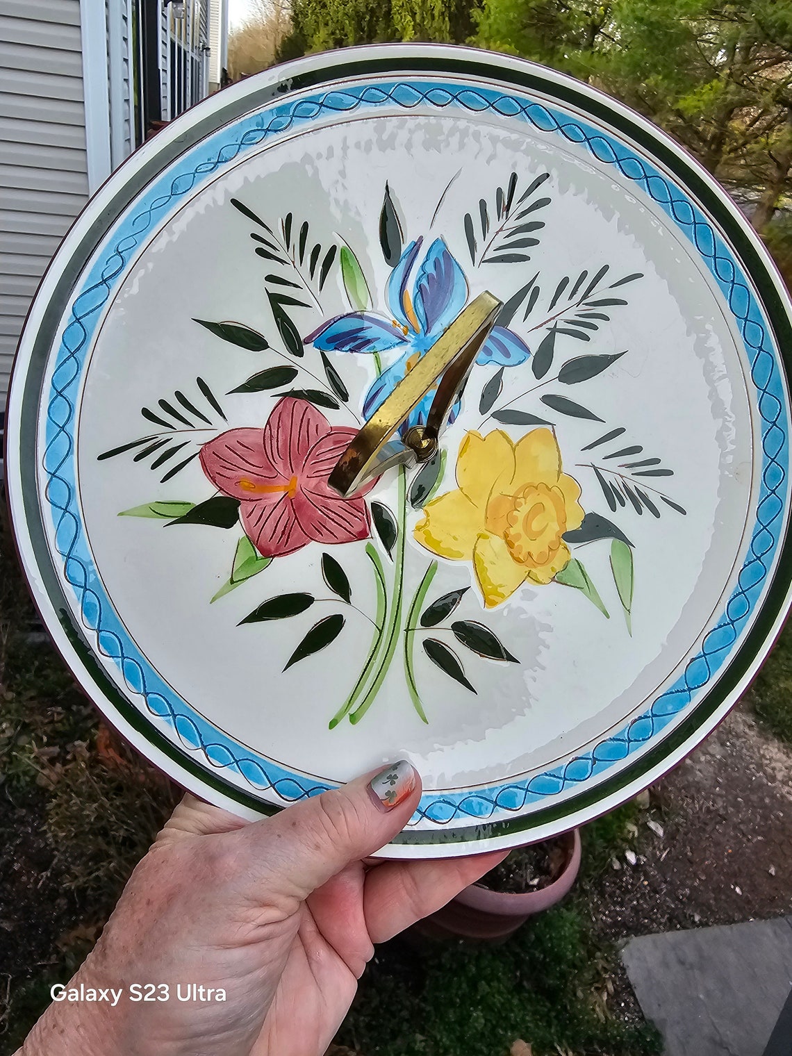 Vintage Stangl Pottery Tidbit Tray: Country Garden Platter - Etsy