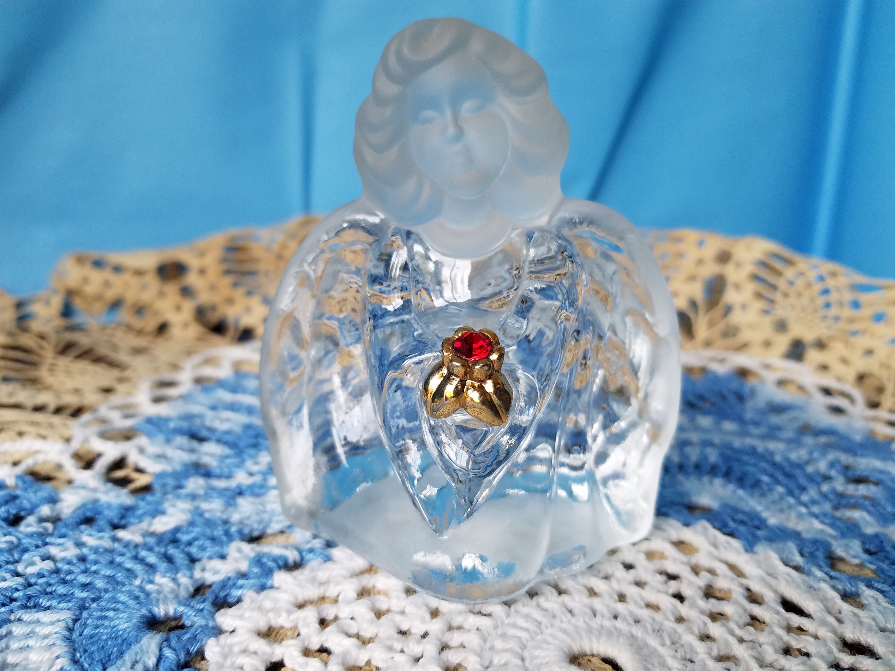 Fenton Angel Fenton Birthstone Angel Fenton Figurinevintage - Etsy