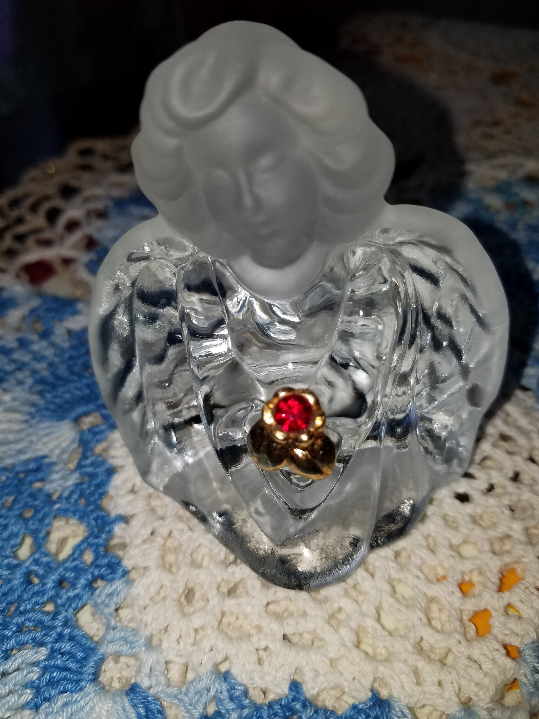 Fenton Angel Fenton Birthstone Angel Fenton Figurinevintage - Etsy
