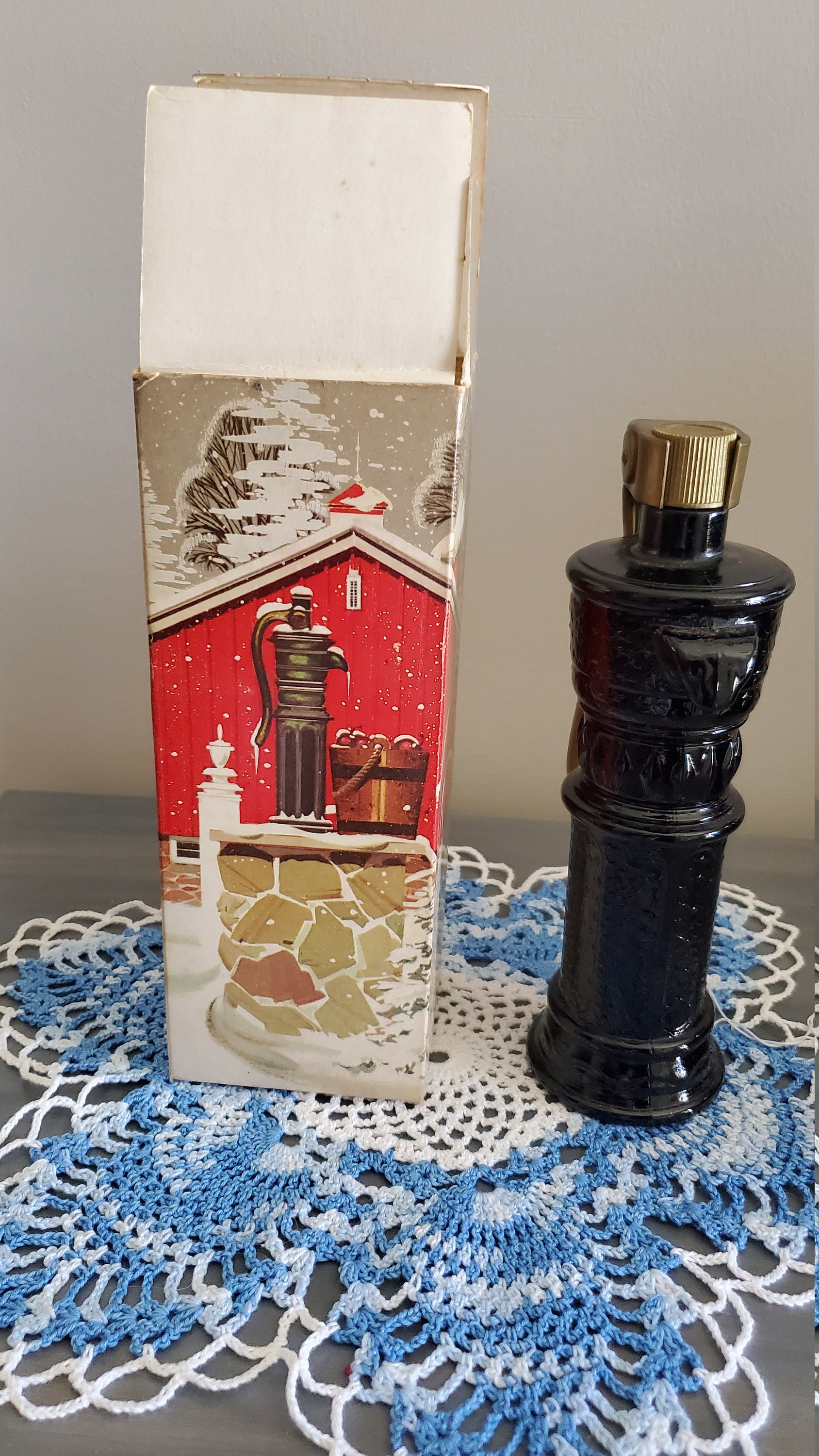 Avon Pump Decanter With Detachable Shoehorn Windjammer After - Etsy