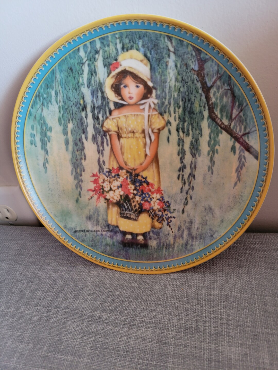 Edwin M. Knowles,"easter", Limited Edition Collectors Plate, 1986 ...