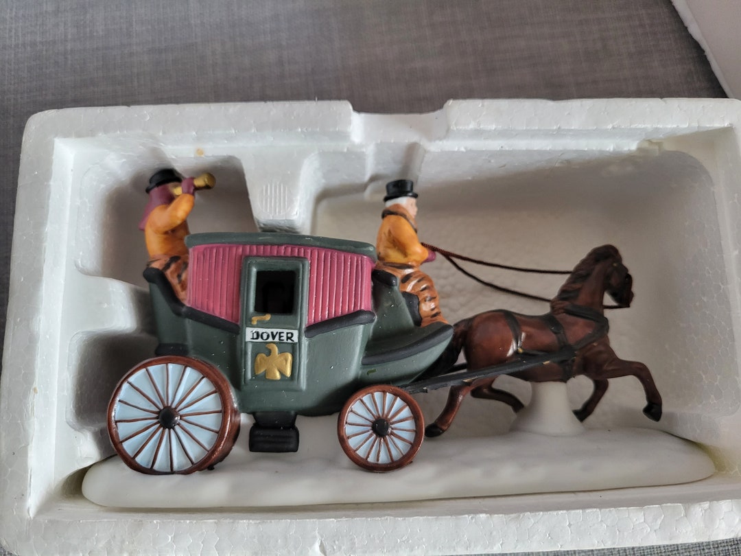 DEPARTMENT 56 Dover Coach, Heritage Village Collection - Etsy