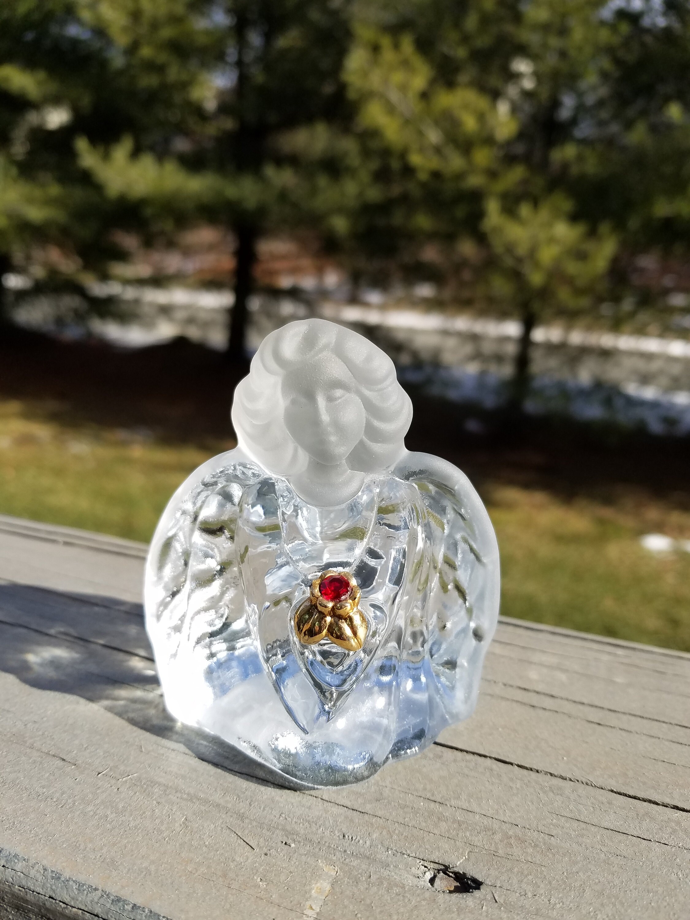 Fenton Angel Fenton Birthstone Angel Fenton Figurinevintage - Etsy