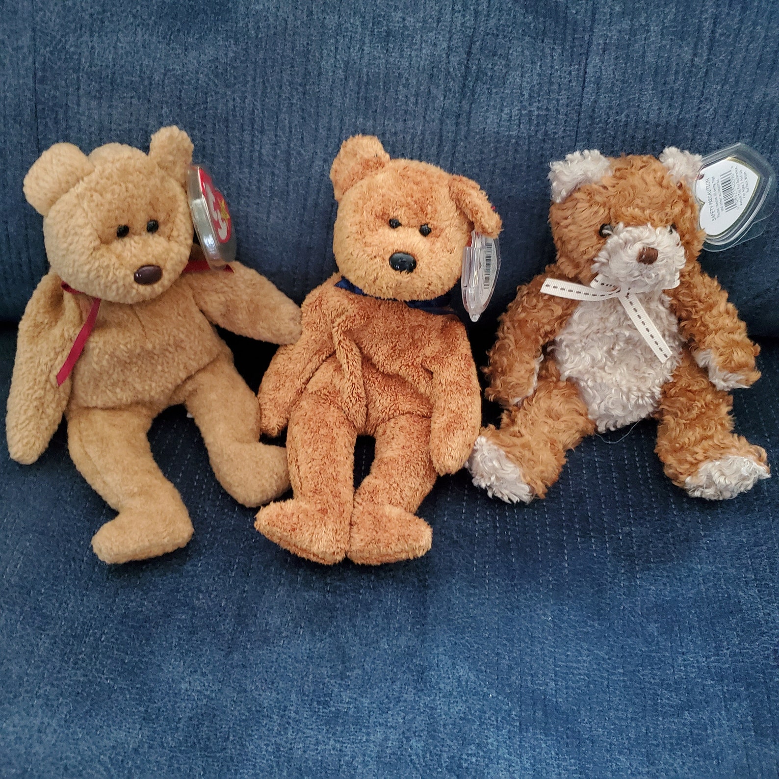 Ty Beanie Bears Ty Bears Ty Collectibles Lot of 3 Bears - Etsy
