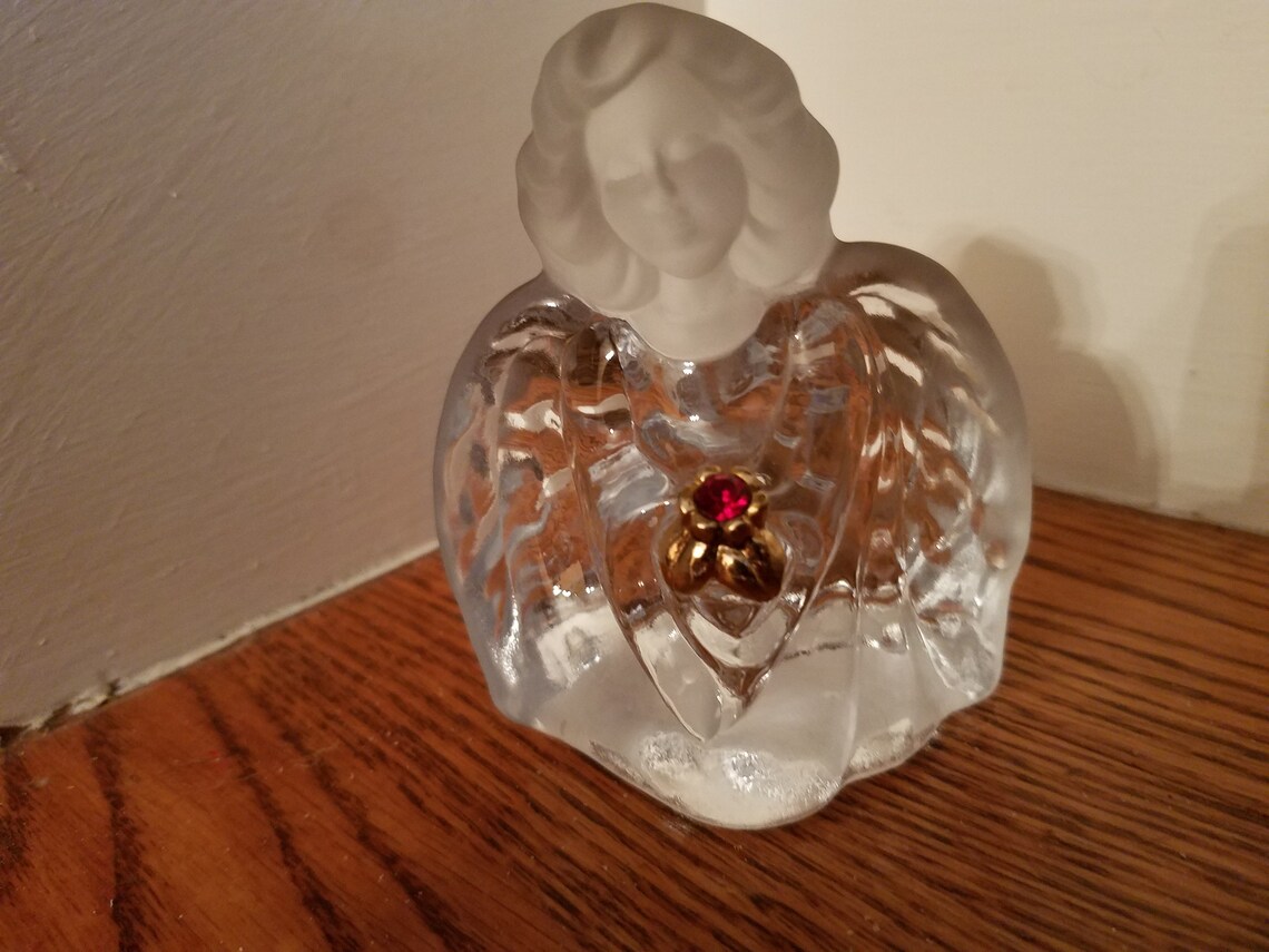 Fenton Angel Fenton Birthstone Angel Fenton Figurinevintage - Etsy